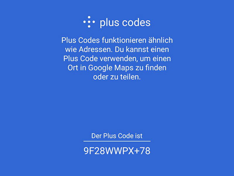Plus Codes Adresse Finden – Google Maps: So findet ihr euren eigenen ...