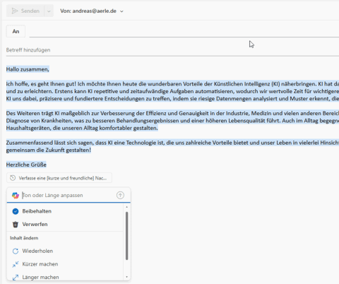 Bessere E-Mails mit KI schreiben - Jörg Schieb | Digital und KI